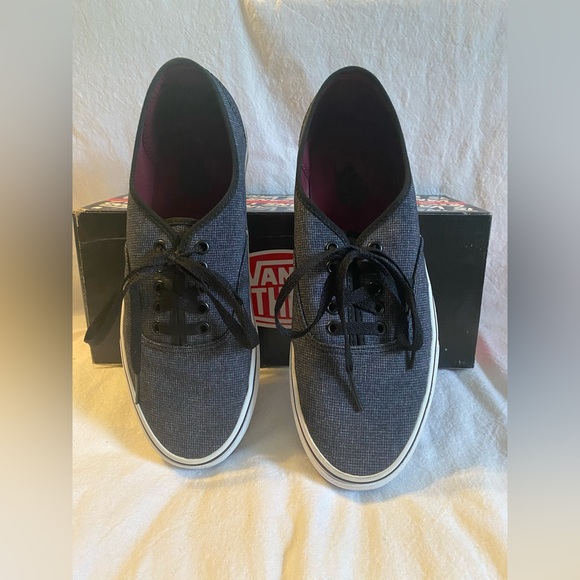 Vans | Shoes | Micro Grid Suiting Vans Shoes | Poshmark